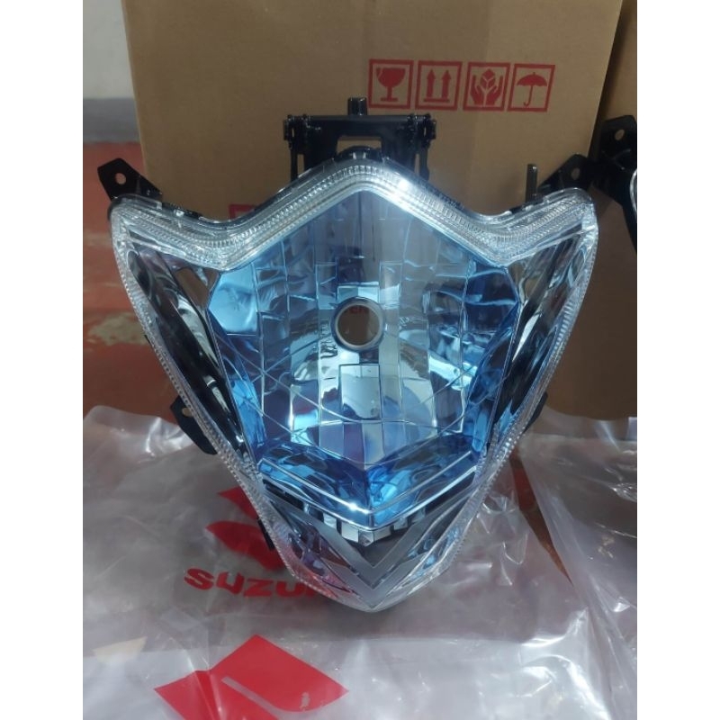Headlight Unit GENUINE- RAIDER 150 Carb Blue | Shopee Philippines