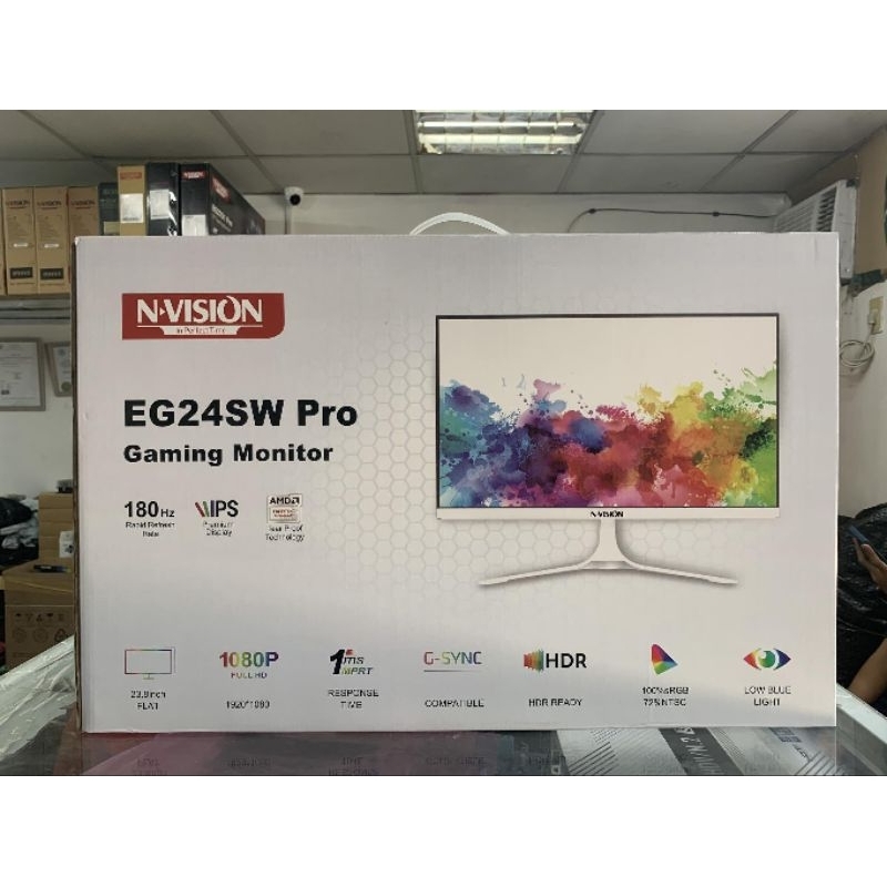 NVISION EG24S1PRO /EG24SW PRO 180HZ GAMING MONITOR | Shopee Philippines