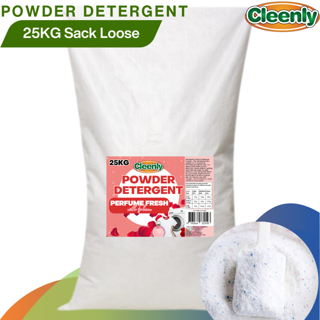 Premium Powder Detergent - PERFUME FRESH - Loose 25 KILOS Sack | Shopee ...