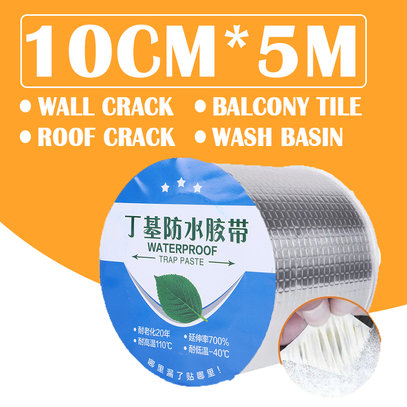 Waterproof Tape for Leaks Roof Aluminum Foil Tape pandikit sa Bubong ...