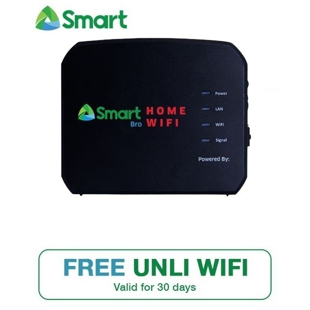 Smart Bro Prepaid Home WiFi (Evoluzn ID3) with UNLI WiFi 30 days ...