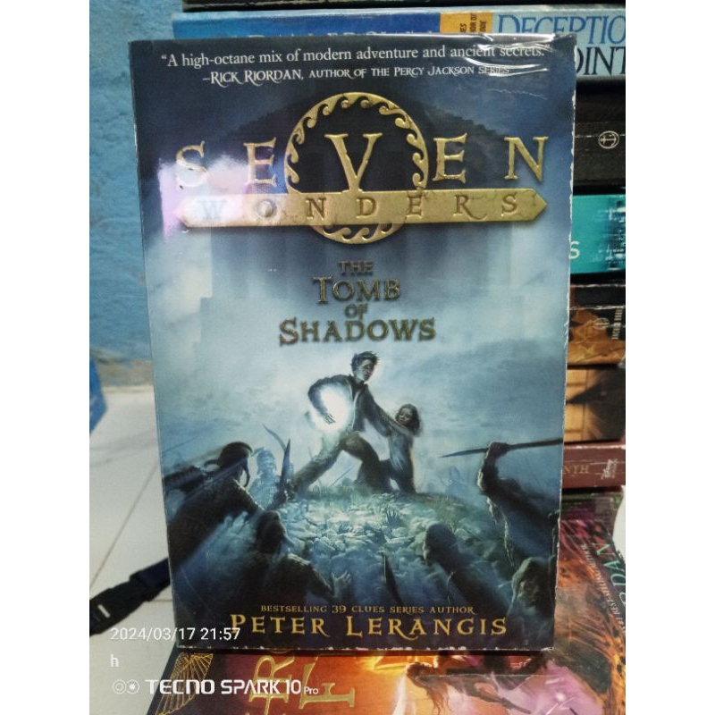 SEVEN WONDERS THE TOMB OF SHADOWS (USED) | Shopee Philippines
