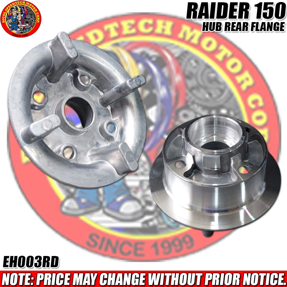 RAIDER 150 REAR FLANGE HUB (EH003RD) | Shopee Philippines