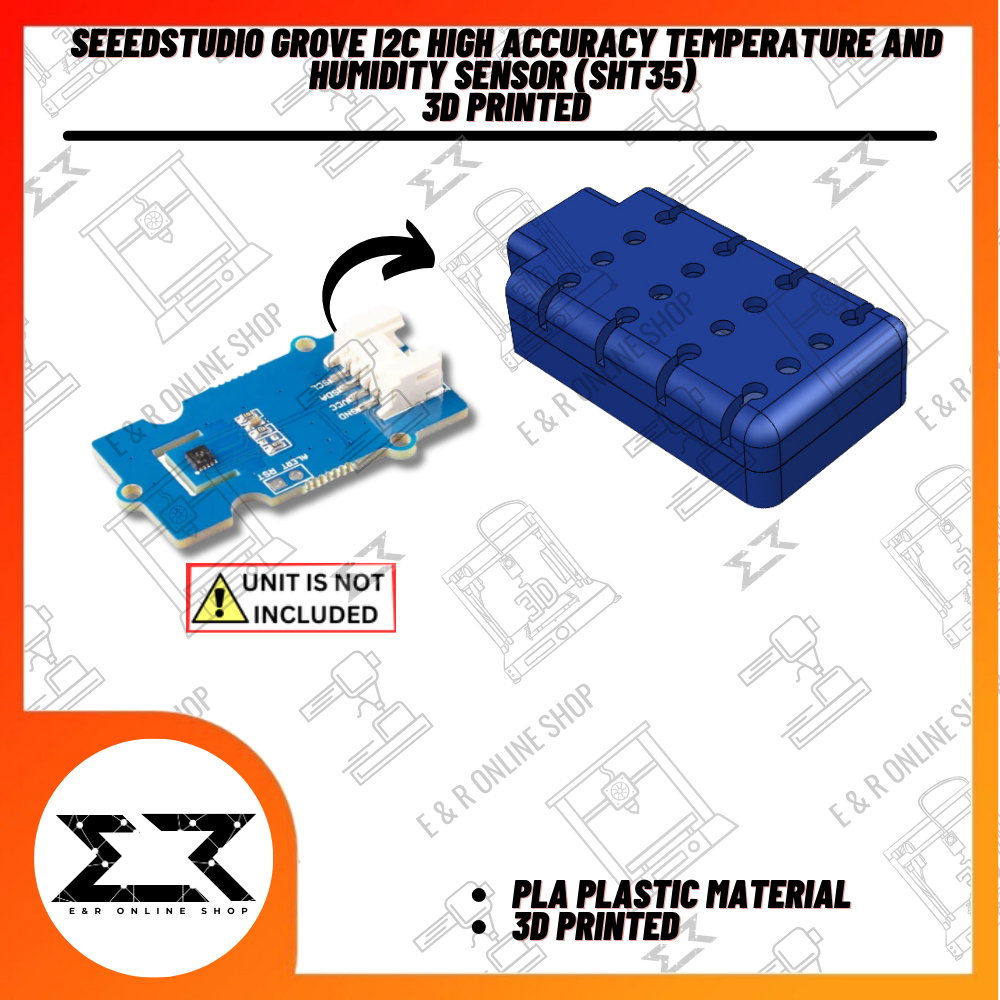 SeeedStudio Grove I2C High Accuracy Temperature and Humidity Sensor (SHT35) Casing 3D Printed ...