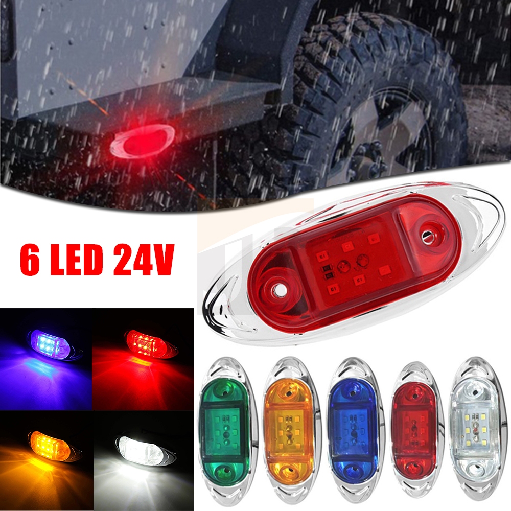 Led Light For Truck 24v Marker Light Car Indicator Light 6led Side ...