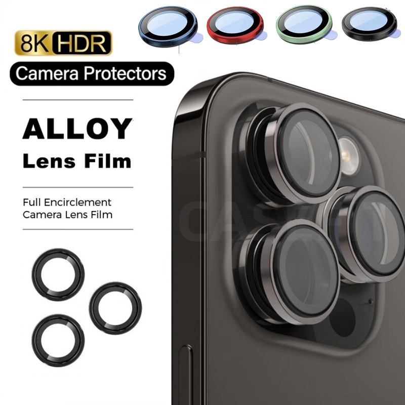 1pc Metal Camera Lens Protector For iPhone 11 16 15 14 13 12 Pro Max ...