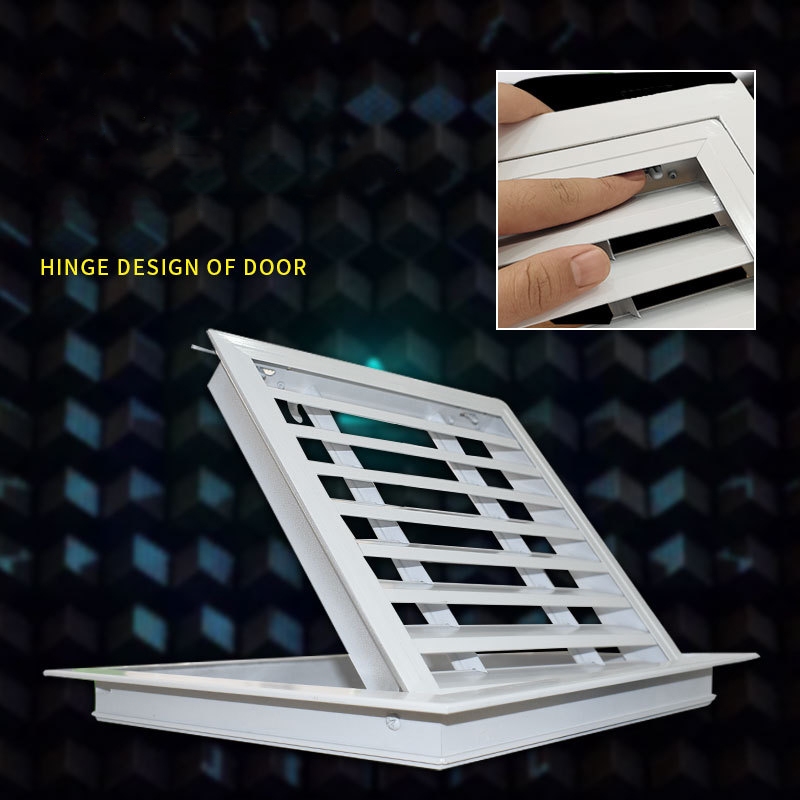 AluminumAllov Exhaust Shutter Vent For Central Air Grille Ventilation ...