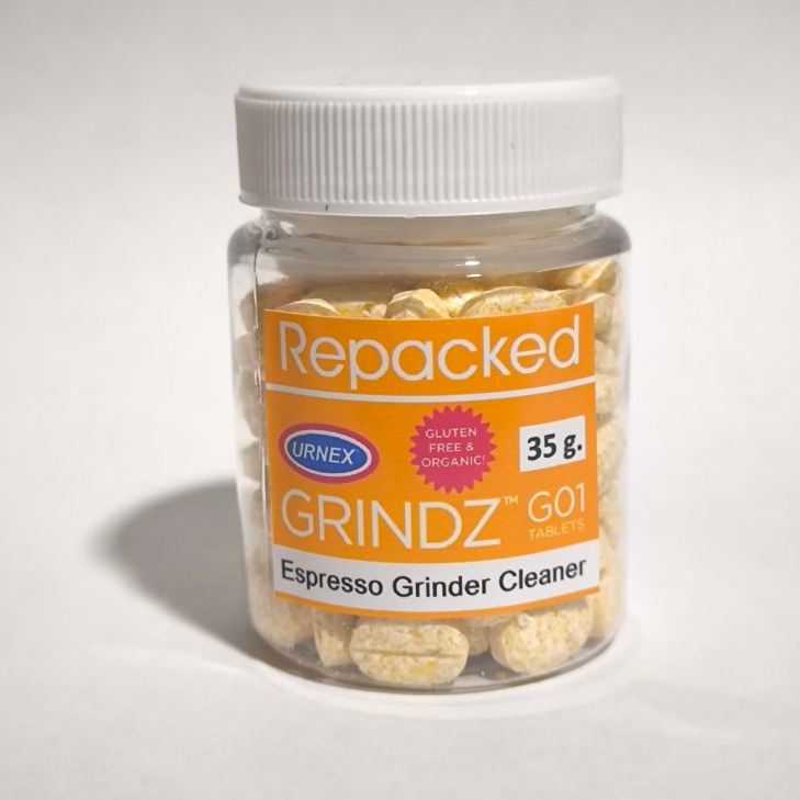 Urnex Grindz Professional Coffee Grinder Cleaning Tablets (Repacked 35g ...