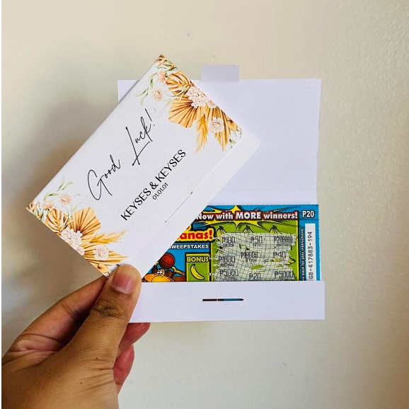 Scratch it Holder | Go Bananas | Ticker Holder | Card Holder ...