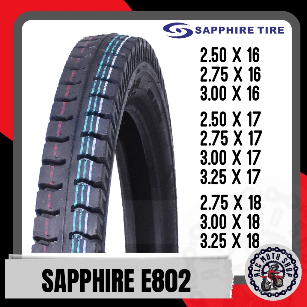 SAPPHIRE TIRE - E802 - TRICYCLE BANANA TUBE TYPE - MURANG GULONG - RIM ...