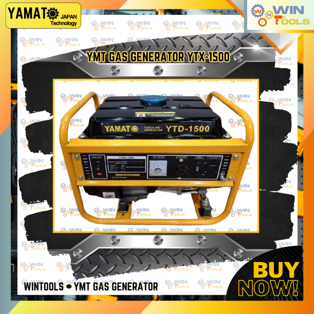 YAMATO GASOLINE GENERATOR GENSET | Shopee Philippines