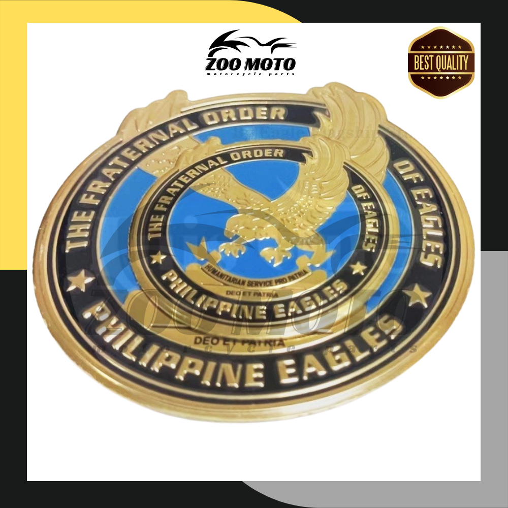 Bendable Emblem Motorcycle Car Colorfast Badge The Fraternal Order of ...