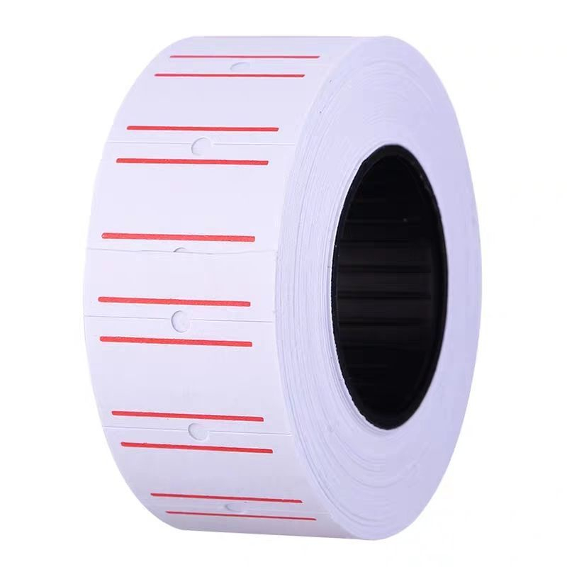 5000PCS/10ROLLS PRICE TAG STICKER FOR PEICE GUNMARKED PRICE LABEL PAPER ...
