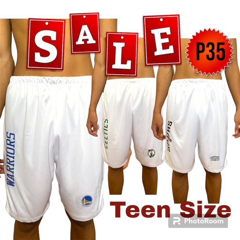 Pambahay Basketball Shorts Quina Fabric for Men WHITE ONLY | Shopee ...