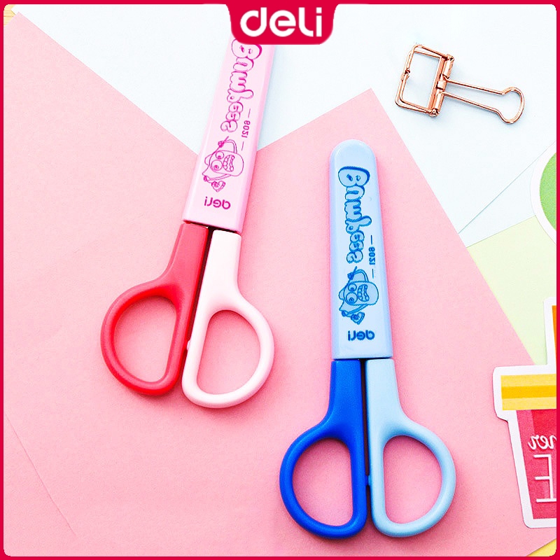 Deli Scissors Stainless Steel Blade Durable Cutting Performances E6021 ...
