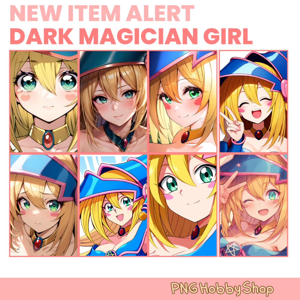 (NEW UPLOAD) Dark Magician Girl Yu-Gi-Oh! Anime Photocards and ...