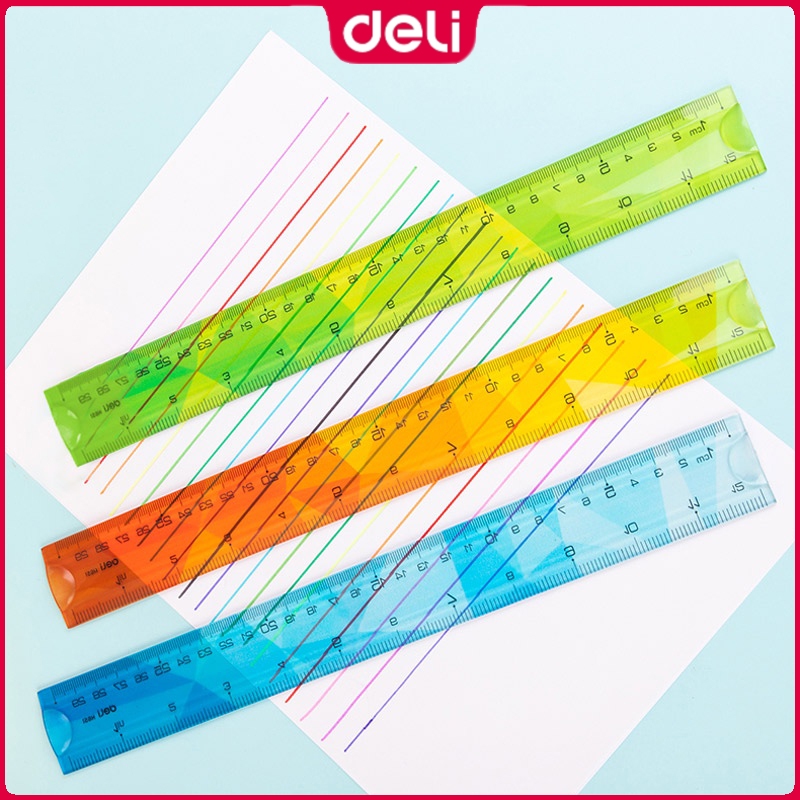 Deli Twist Soft Ruler Metric Inch School Supplies Office Supplies EH651 ...