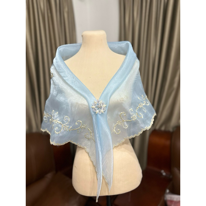MODERN FILIPINIANA ALAMPAY W/ FREE Brooch | Shopee Philippines