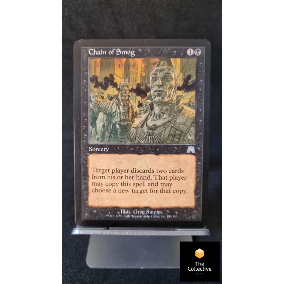 Magic the Gathering - MTG Card Game - Chain of Smog - ONS (NF) - [BLACK] / [ID: BB1] | Shopee ...