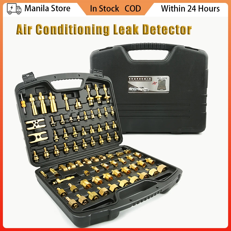 77Pcs/set Universal Automotive Air Conditioning Leak Detection Repair ...