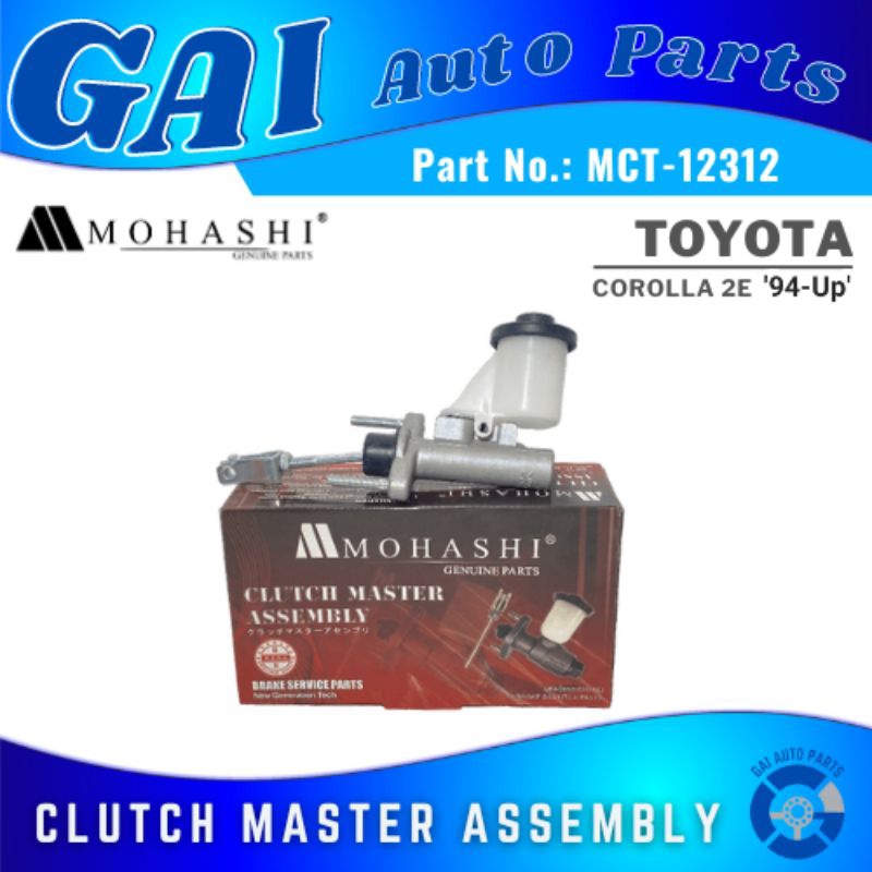 TOYOTA Clutch Master Assembly 5/8 for Corolla 2E '94-Up' (MCT-12312 ...