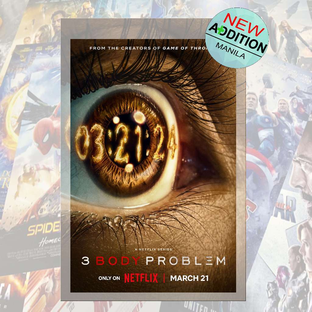 3 BODY PROBLEM Large Glossy Poster | Shopee Philippines