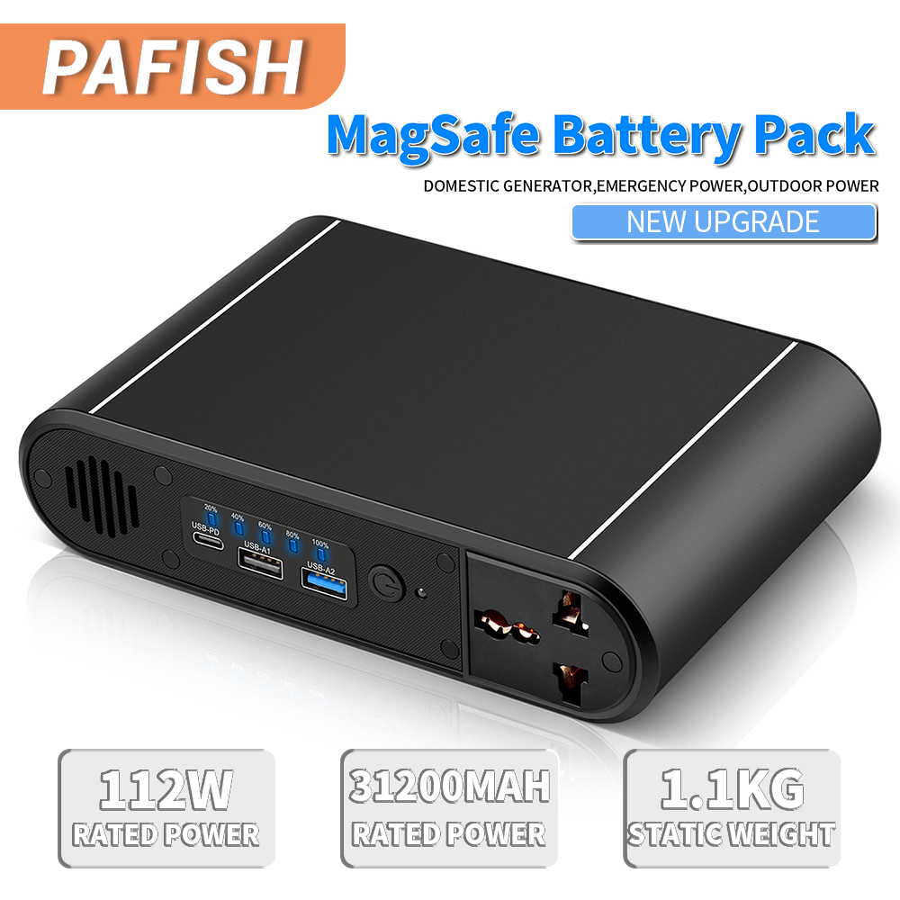 120W laptop powerbank with AC outlet Quick Charging laptop charger ...