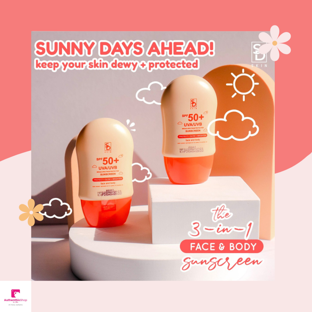 SPF 50+ UVA/UVB 3 in 1 BODY AND FACE SUNSCREEN [60 ml] by Sugar Dolls ...