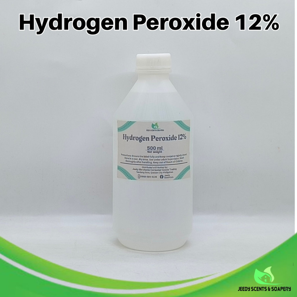 Hydrogen Peroxide 12% Industrial Grade - 500ml | Shopee Philippines