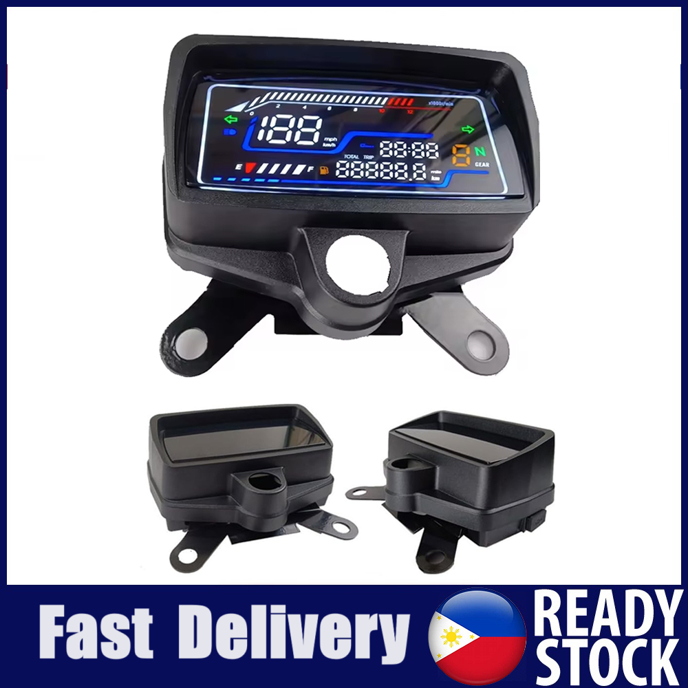 【Local Stock】TMX125 Motorcycle LED Digital Meter RPM Assy For Honda ...