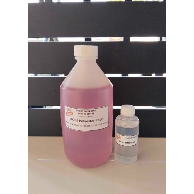 FIBERGLASS PREMIX RESIN (C) SETS - 500ML VARIATION KITS (KIT 1 - KIT 12 ...