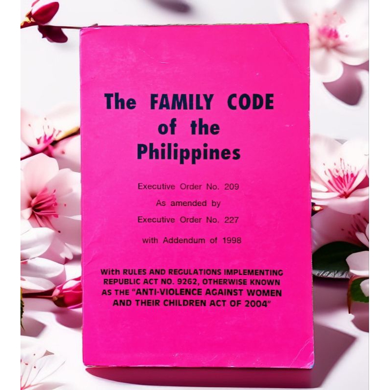 THE FAMILY CODE OF THE PHILIPPINES | Shopee Philippines