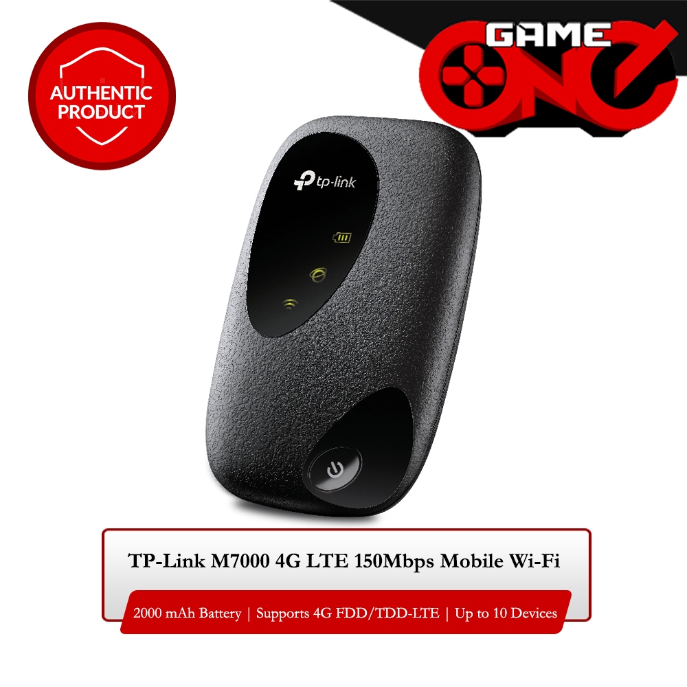 TP-Link M7000 4G LTE 150Mbps Mobile Wi-Fi | Shopee Philippines