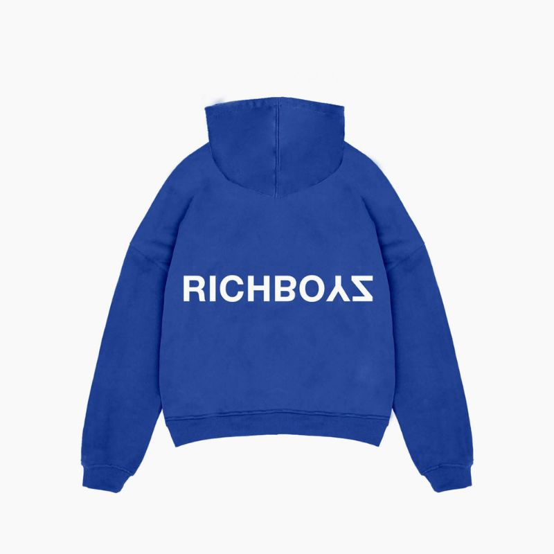 RICHBOYZ HOODIE "Cobalt Blue" | Shopee Philippines