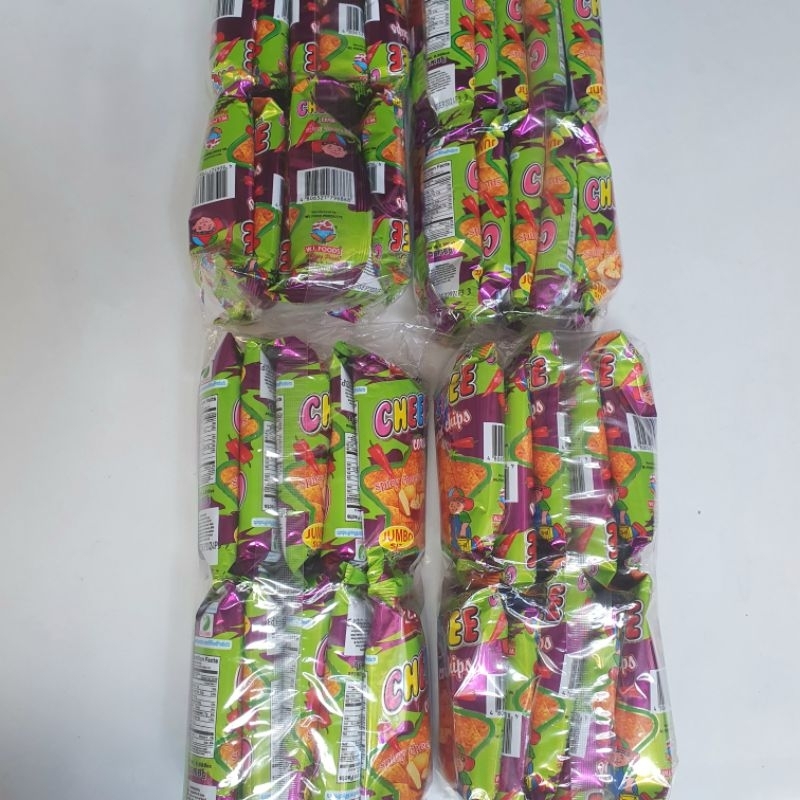 4 Packs Cheepee Spicy Cheese Jumbo Dos | Shopee Philippines