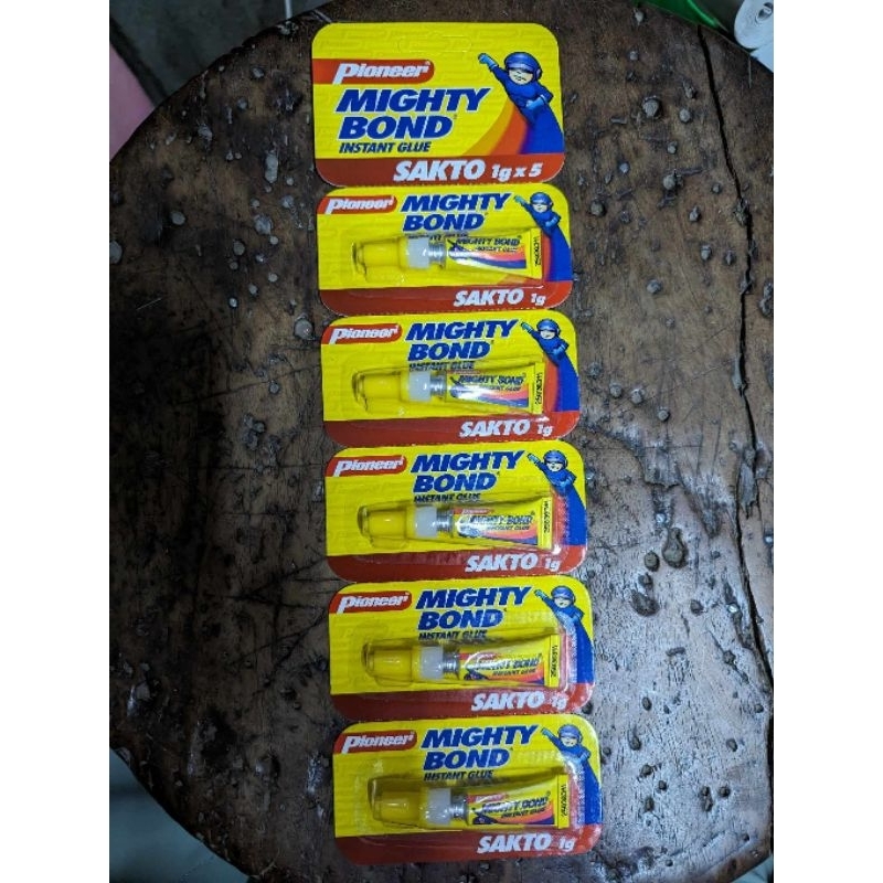 Mighty Bond Original Sakto 1g 5pcs | Shopee Philippines