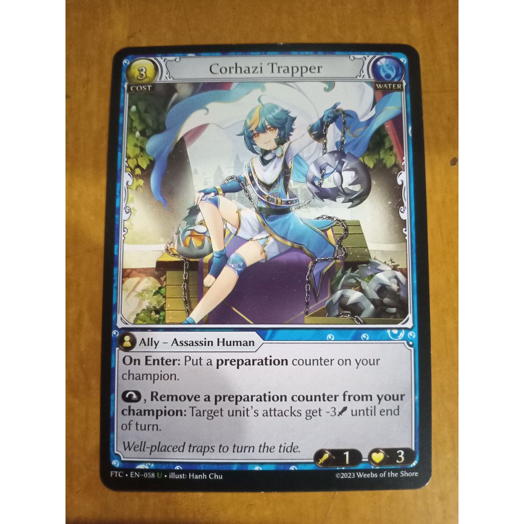 GA Corhazi Trapper UC Fractured Crown FTC Grand Archive English GATCG ...