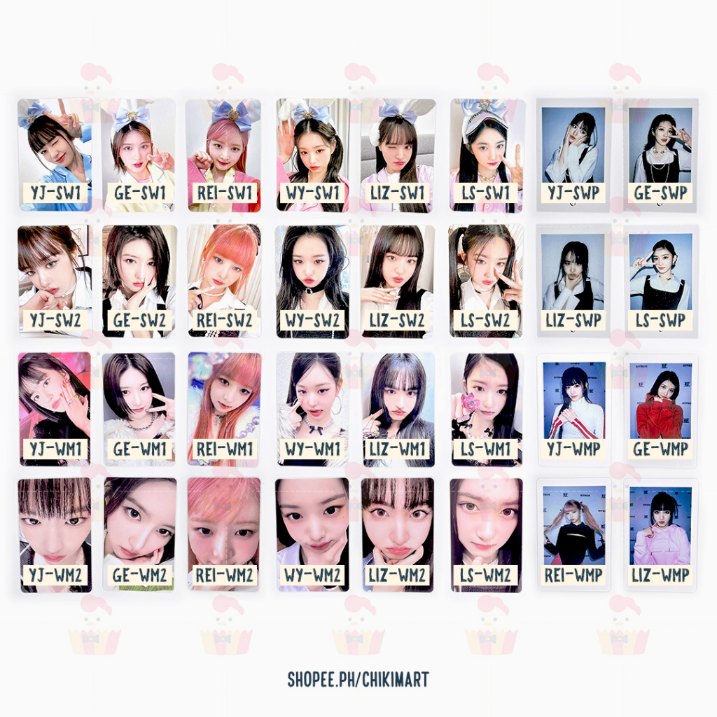 IVE I've IVE Official Album Lucky Draw Photocard (Soundwave, Withmuu) | Shopee Philippines