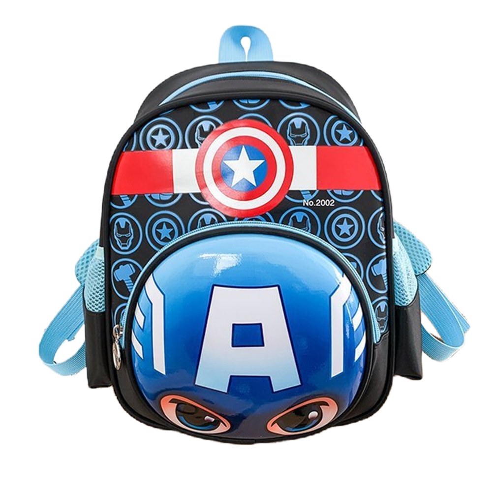 Spiderman School Child Bag Captain America Backpack Kids Bag ...