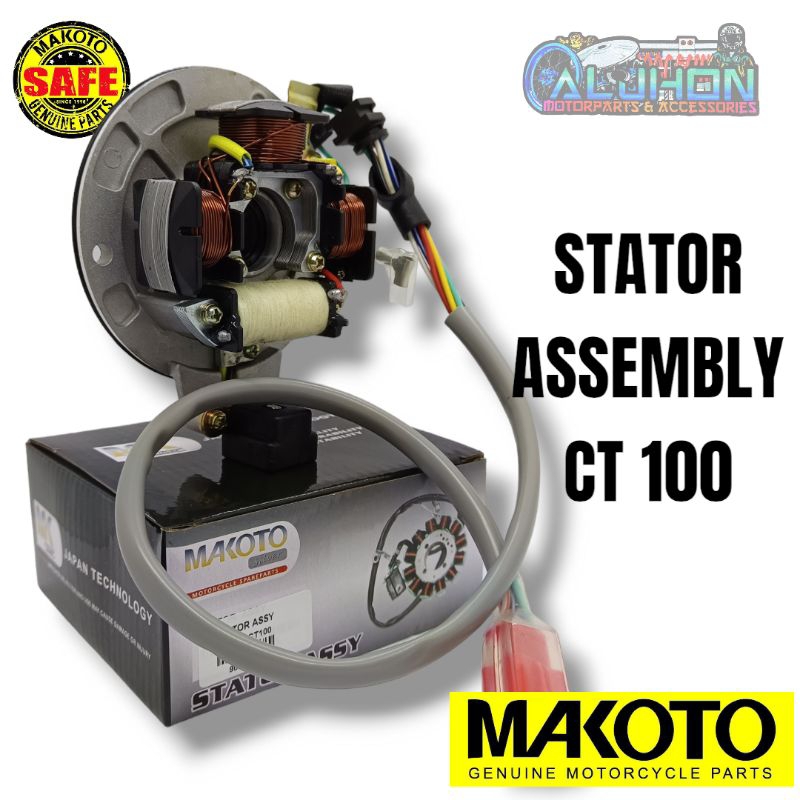MAKOTO CT100 BAJAJ STATOR ASSEMBLY | Shopee Philippines