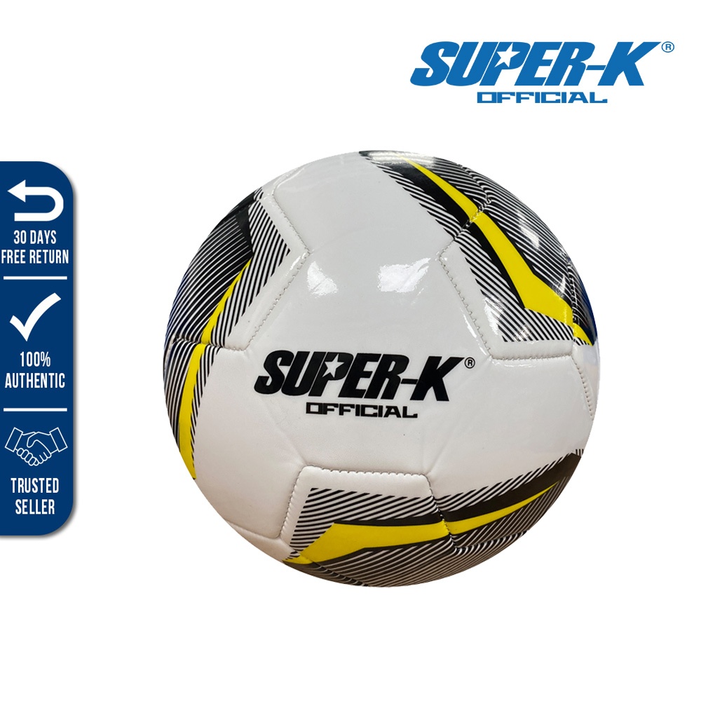 Super-K Soccer Ball Leather Official x 1 pc (S030586) | Shopee Philippines