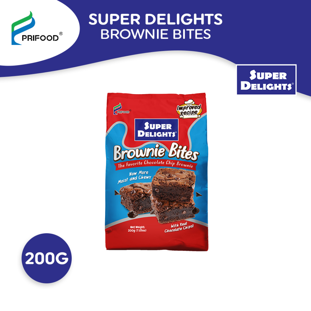 Super Delights Brownie Bites 200g Near Expiry November 25, 2025 ...