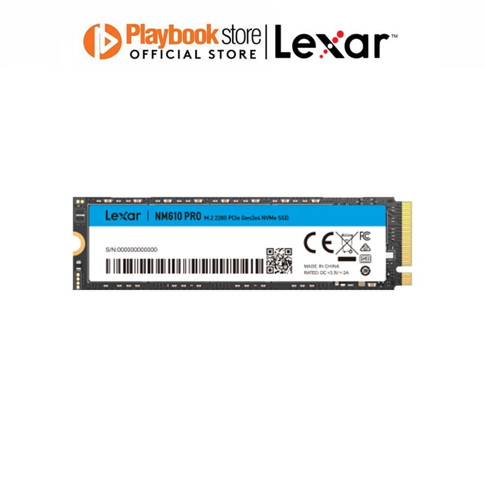 Lexar NM610 Pro 500GB/1TB/2TB M.2 2280 PCIe Gen 3x4 NVMe Internal SSD ...