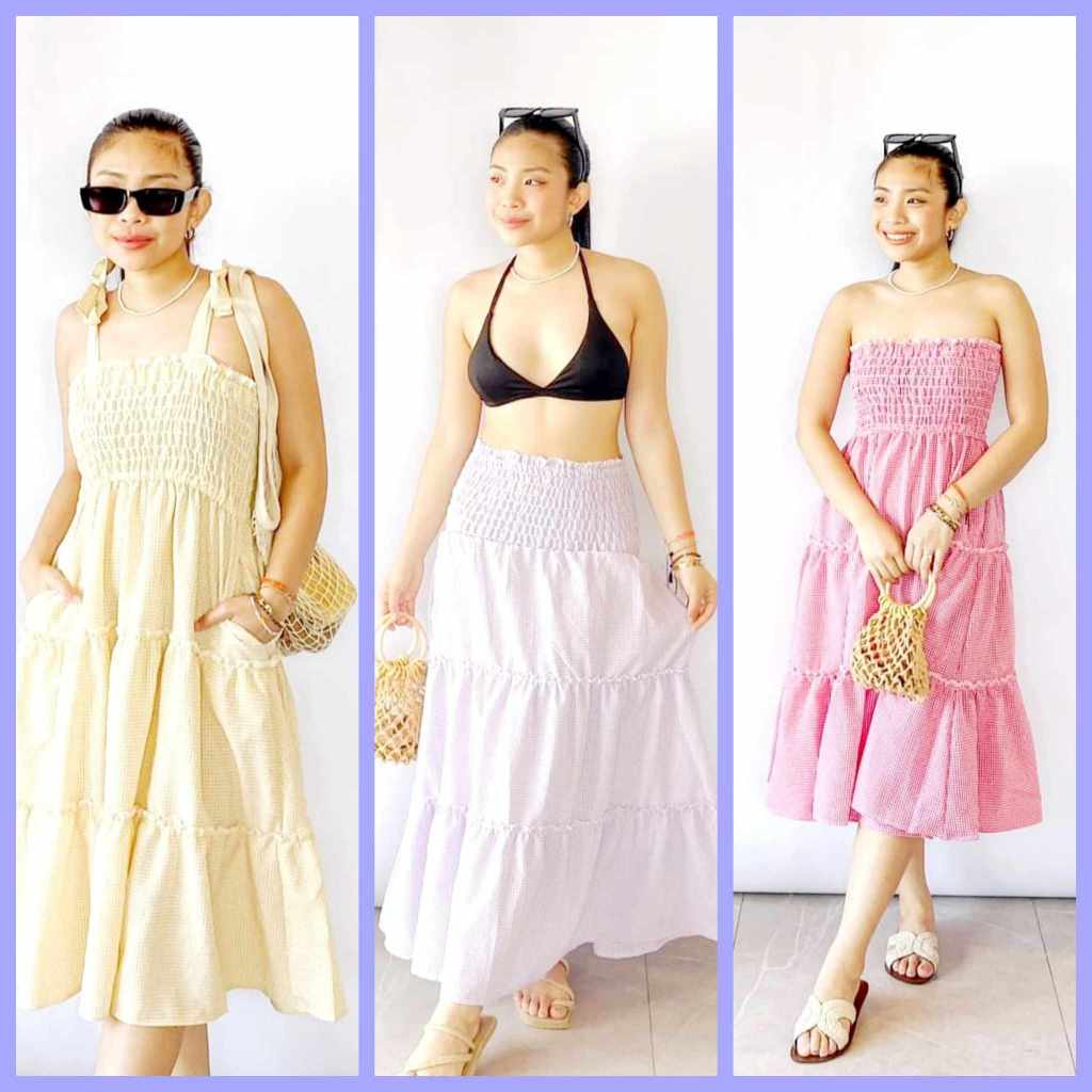 steff Summer Multi Way to Wear Dress Swimwear Beachwear - xs to medium - multi way to wear ...