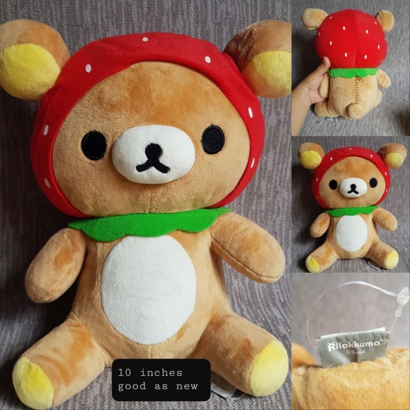 Rilakkuma San-X kori| rila in different costume plushie | Shopee Philippines
