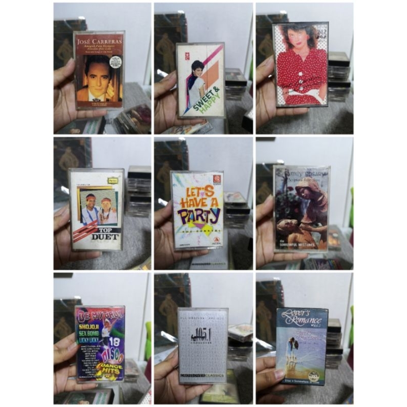 (W2-3) Random Collectibles Cassette Tapes | Shopee Philippines