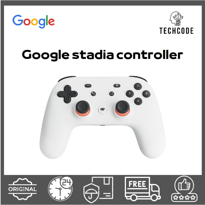 [in stock]Google Stadia Bluetooth Gaming Controller(no box)Black white ...