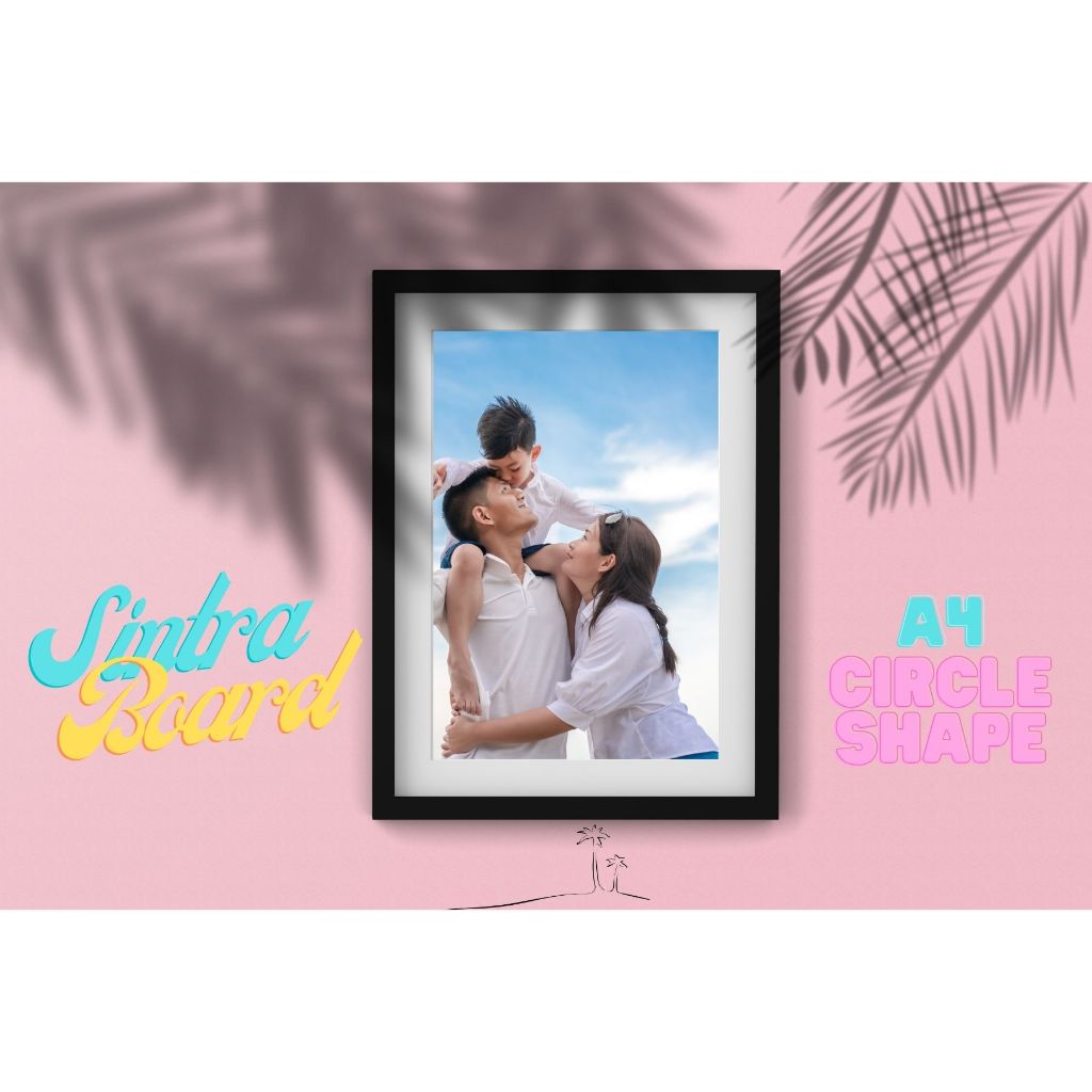 Sintra Board Pictures / A4 Size or Round Shape | Shopee Philippines