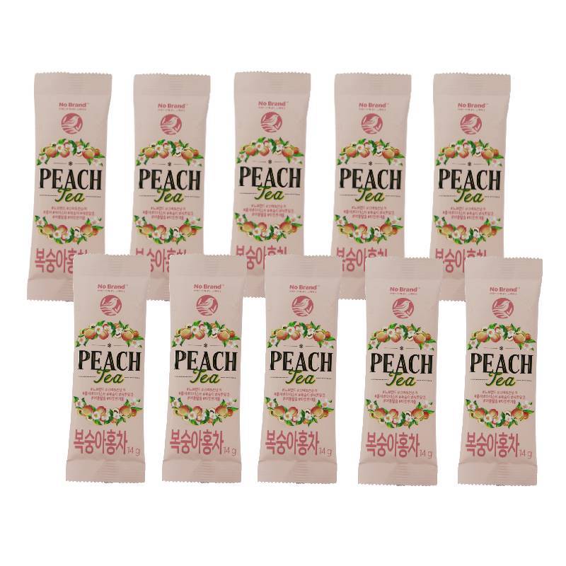 No Brand Peach Tea Stick 14g x 10s | Shopee Philippines