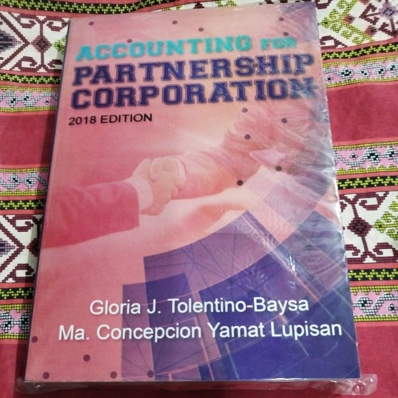 Accounting for partnership corporation (baysa) | Shopee Philippines